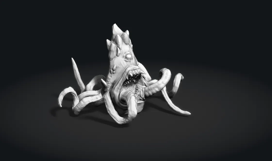 [3D] Roper - Dnd 5e Monster Sculpt with zBrush