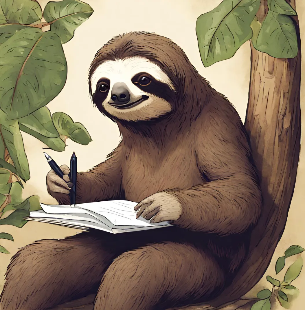 Sloth.Buzz Writing Contest #3 Reminder! Don't sloth!