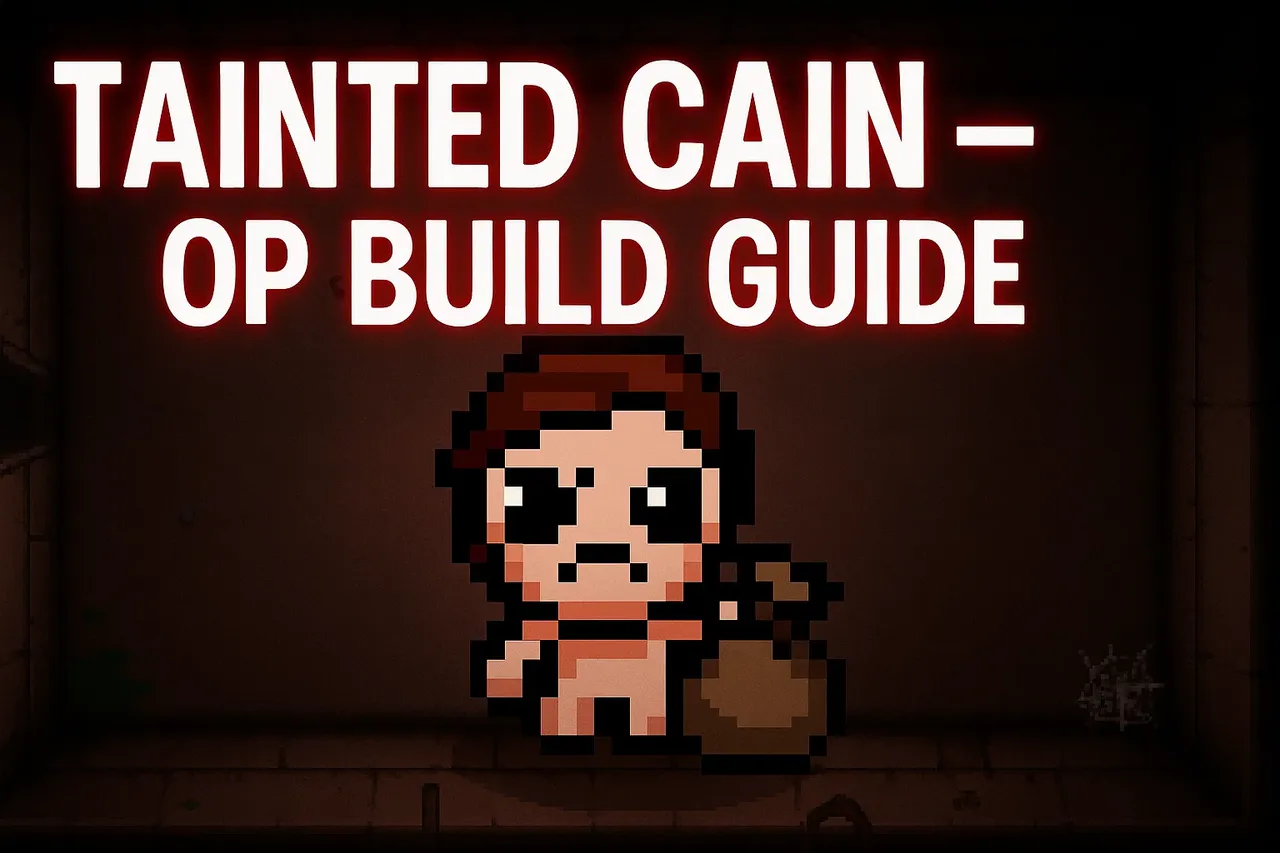 [ENG/PL] [GUIDE] Tainted Cain - OP Build guide (The Binding Of Isaa...
