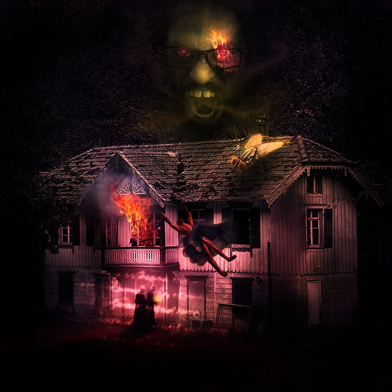 Let's Make a Collage 196 / Casa Poseída + pequeña historia (ES/EN)