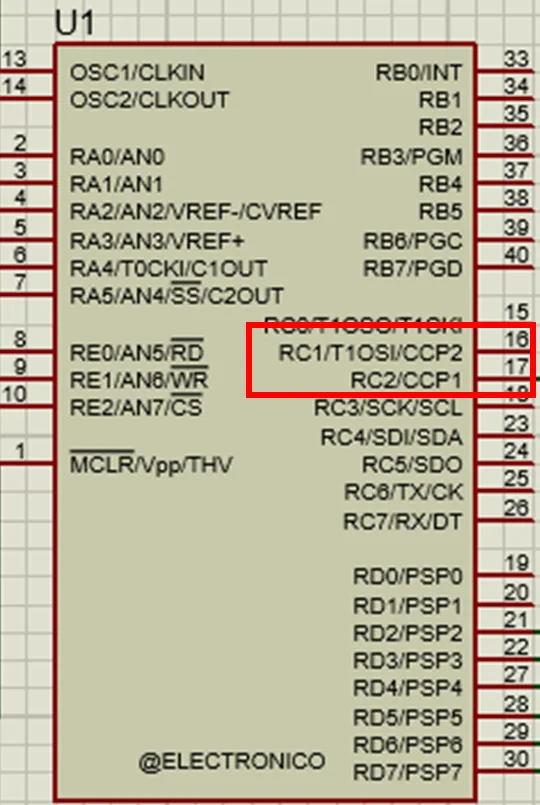 PWM in PIC16F877A EN/ES