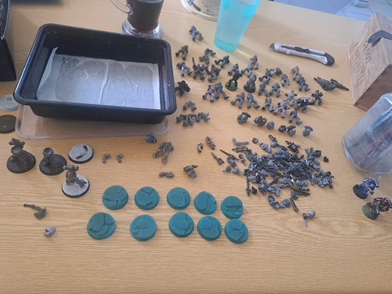 Warhammer - More progress assembling my Horde army!