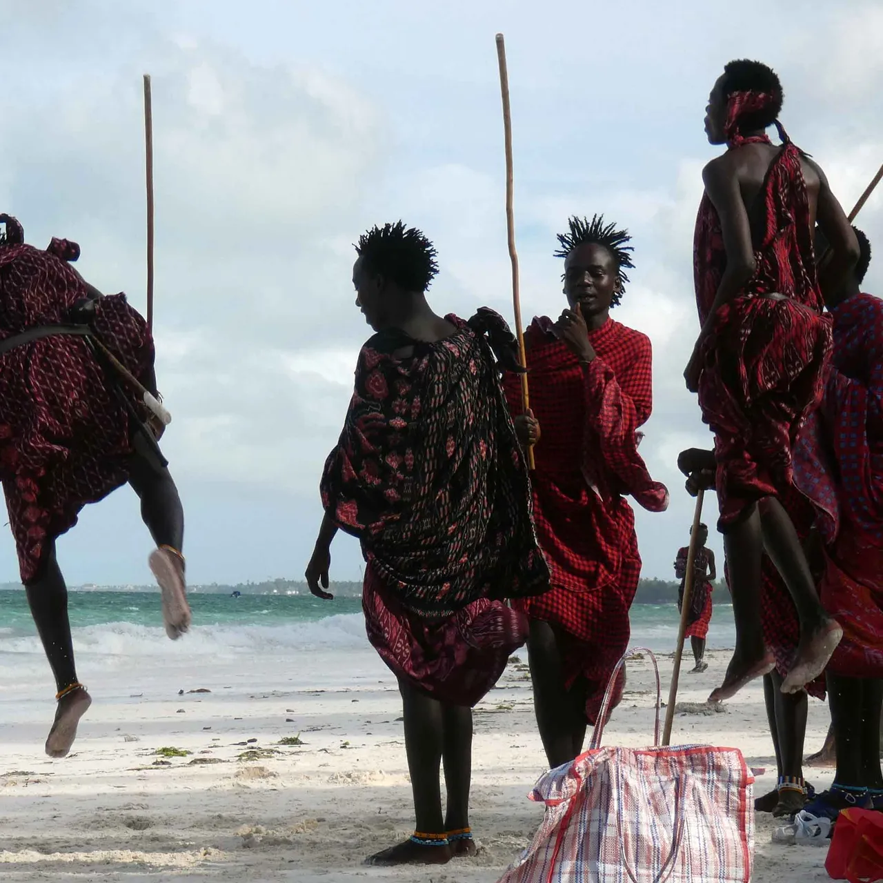 Adumu - Masai jumps - we jump upwards like kangaroos