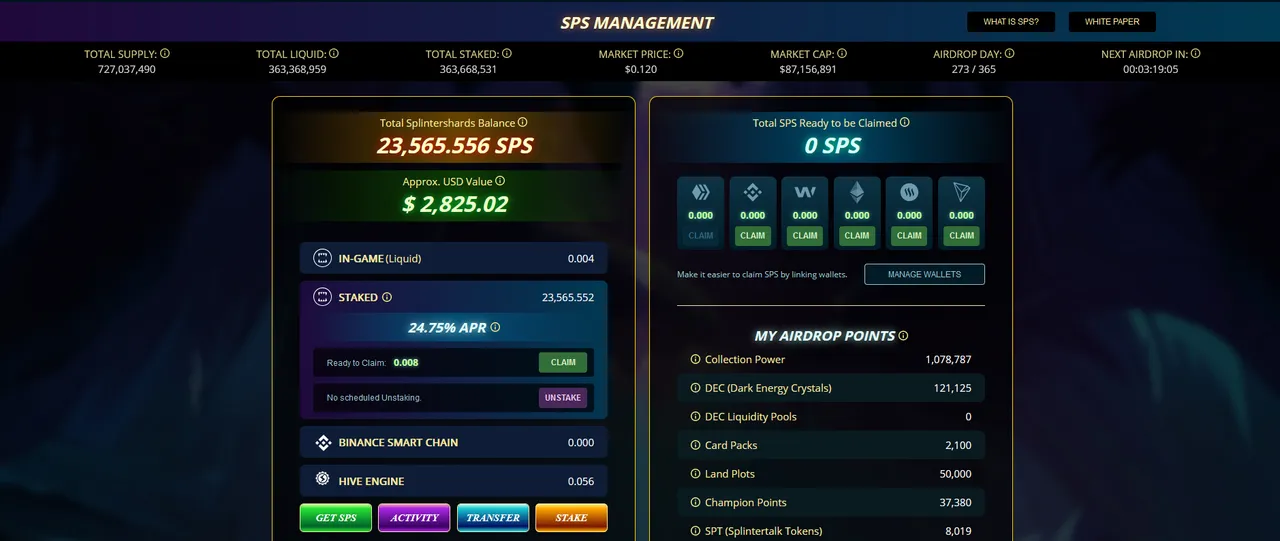 Splinterlands - Splintershards AKA SPS (My Thoughts)
