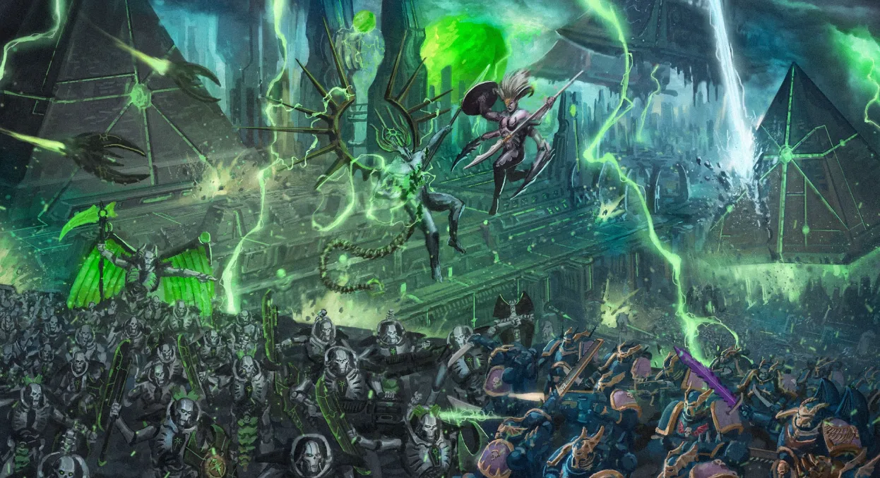 The Void Dragon - An Introduction to the Necrons in Warhammer 40,00...