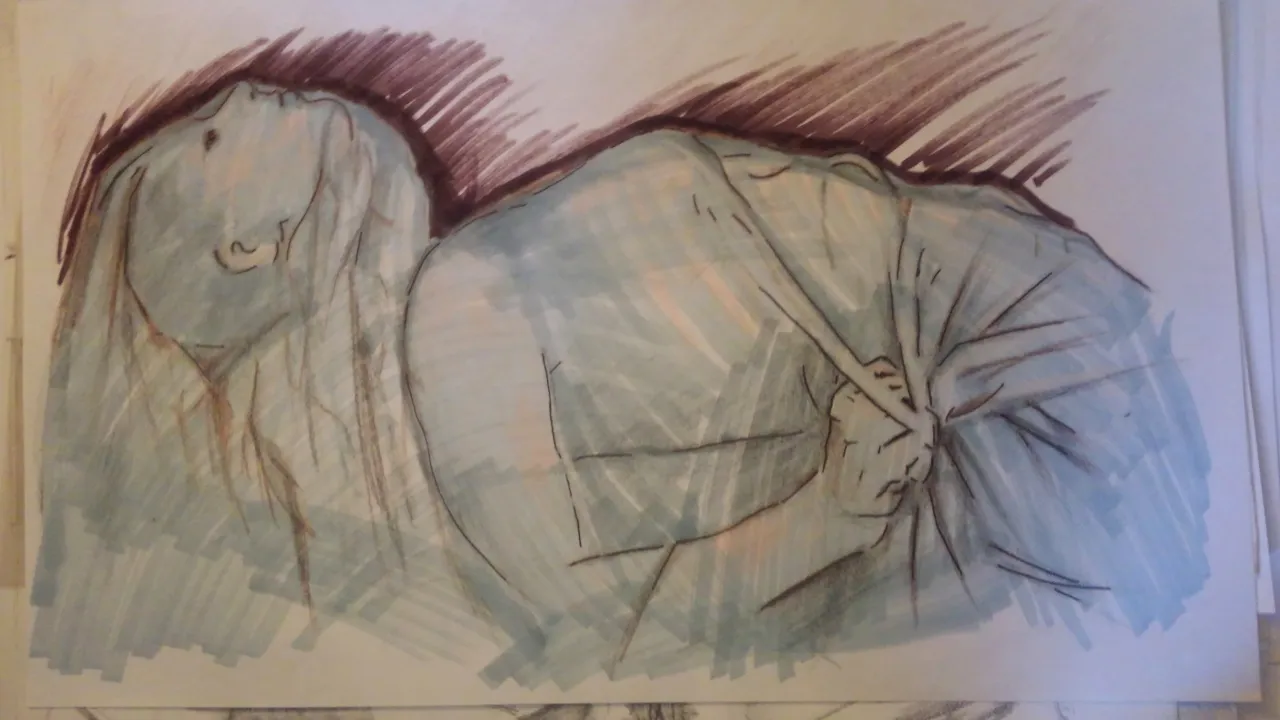 Shrouded Figure Drawing and Where to Find My Books