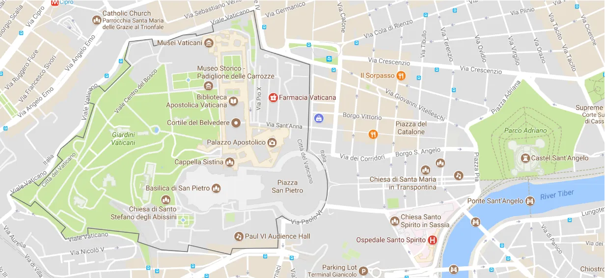 Pope Paul VI Audience Hall: Snake Bite in Vatican City + St. Pete...