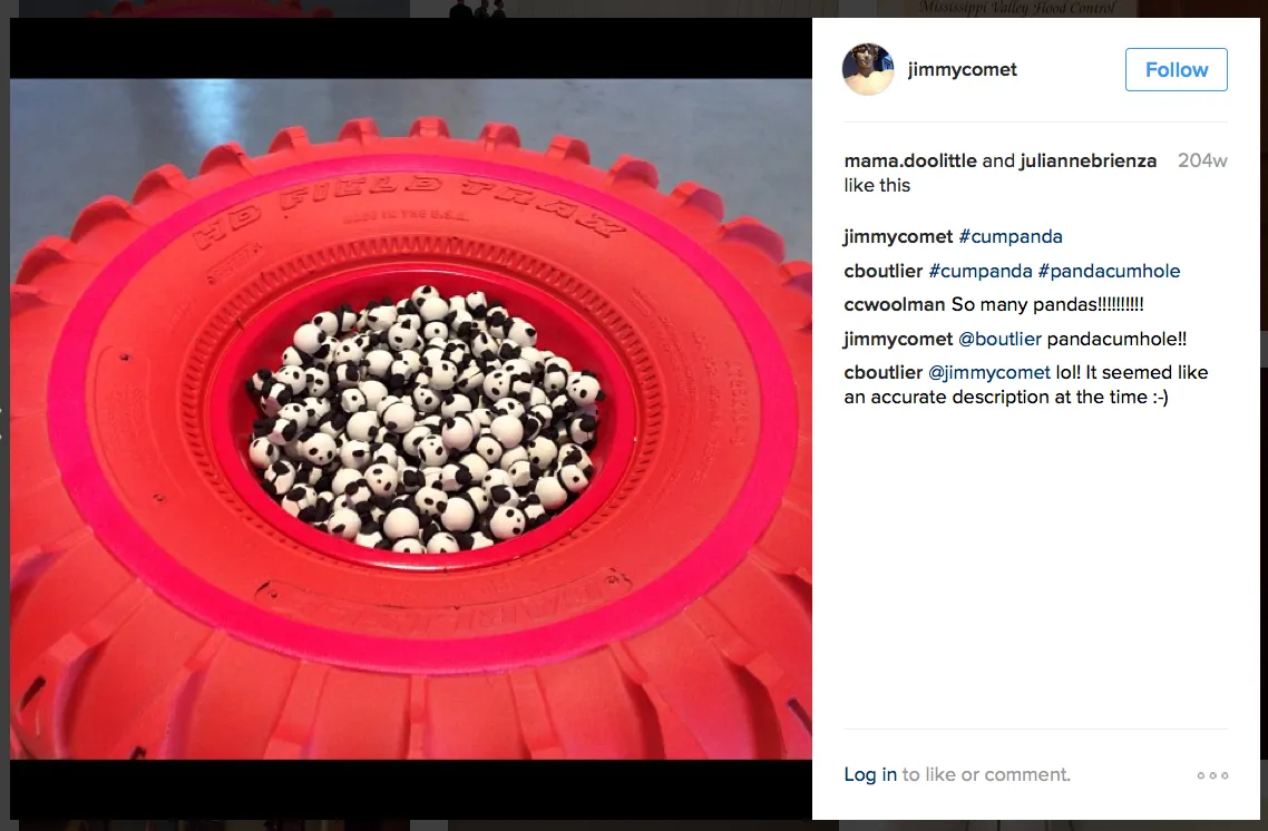 James Alefantis' once-public Instagram, Jimmycomet, now preserved o...