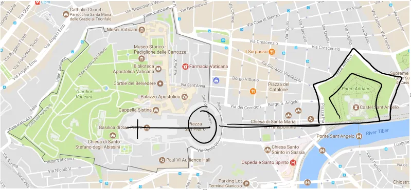 Pope Paul VI Audience Hall: Snake Bite in Vatican City + St. Pete...