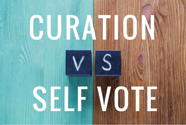 Curation Vs Self Voting - Which one is more profitable?