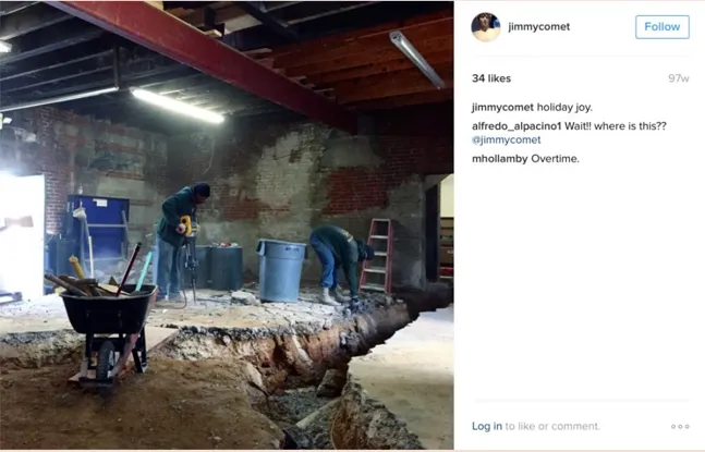 James Alefantis' once-public Instagram, Jimmycomet, now preserved o...