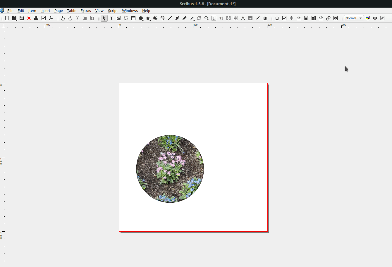 Scribus tutorial [part 2] - insert images (image frames)