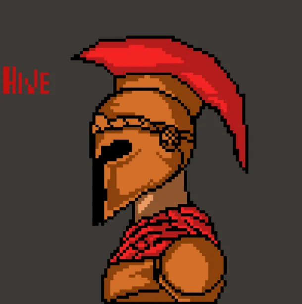 Spartan warrior pixelart/Guerrero espartano pixelart.[ENG/ESP]