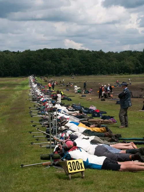 Shooting Fullbore Target Rifle at Bisley