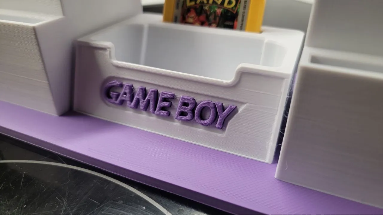 3D Printing GameBoy Cassette Case