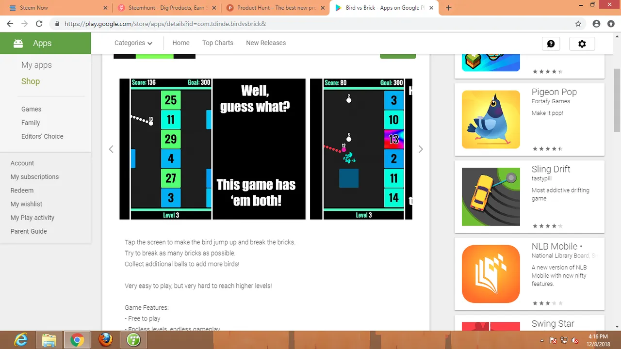 Bird vs Brick - Two great games in one!