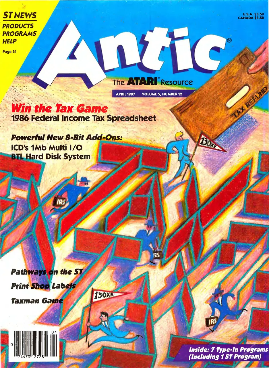 Antic: The Atari Resource (April 1987)
