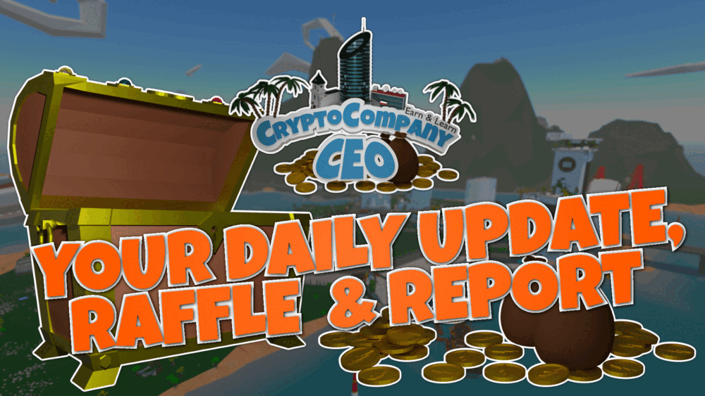 [ENG/DEU] Daily Report, News, Raffle, CCD Repurchase & Burn
