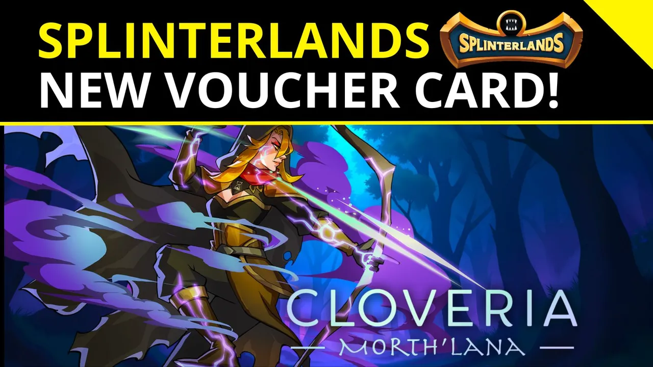 Splinterlands Voucher Card - Cloveria Morth’lana