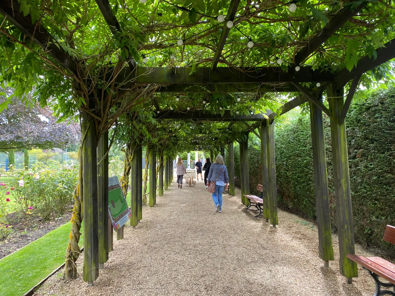 A walk around Woodhall Spa Gardens and village, Lincolnshire