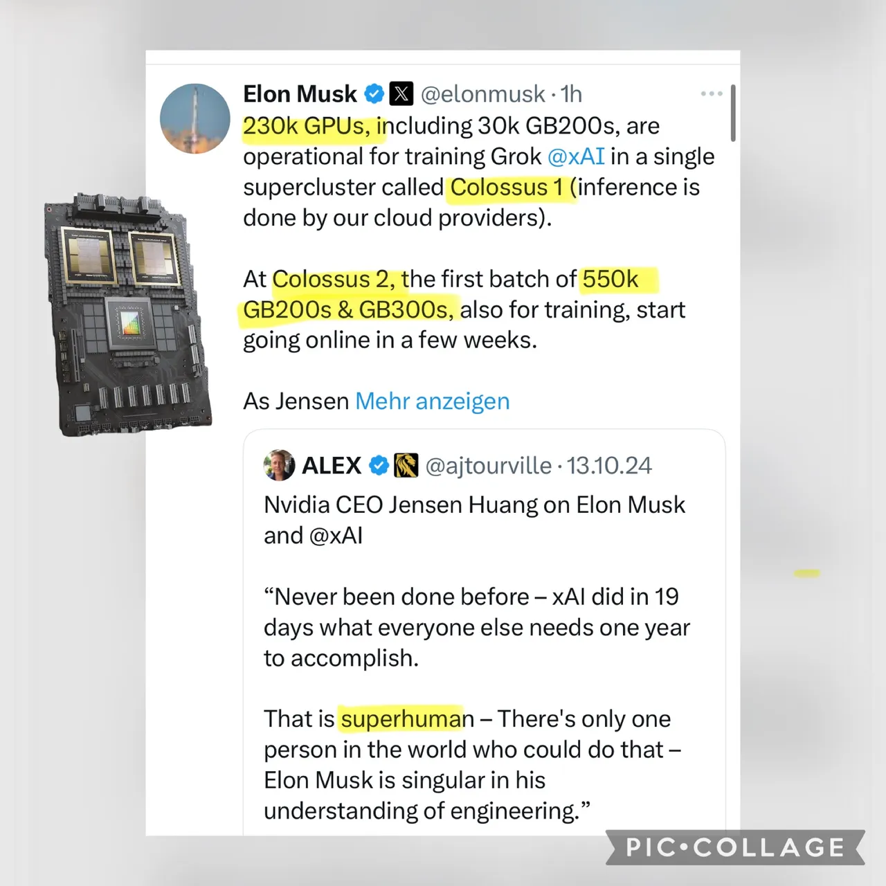 Elon Musk goes All-In on AI - Colossus 2 will be huge!