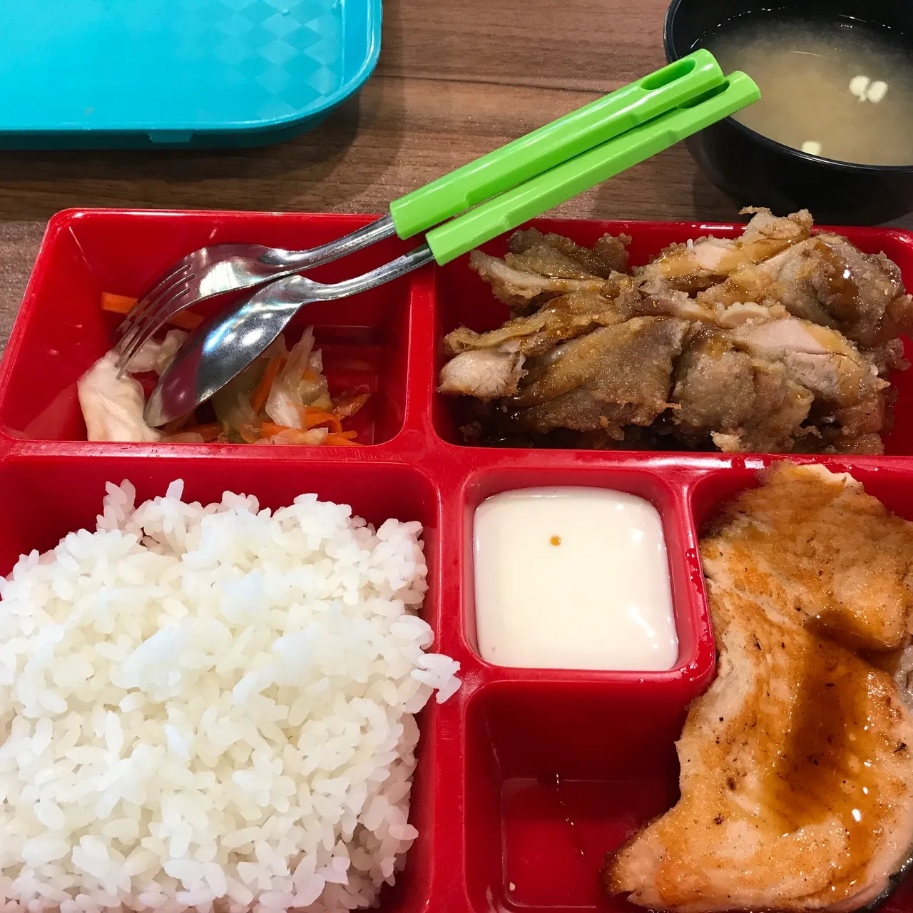 A taste of Japanese Fusion style bento box