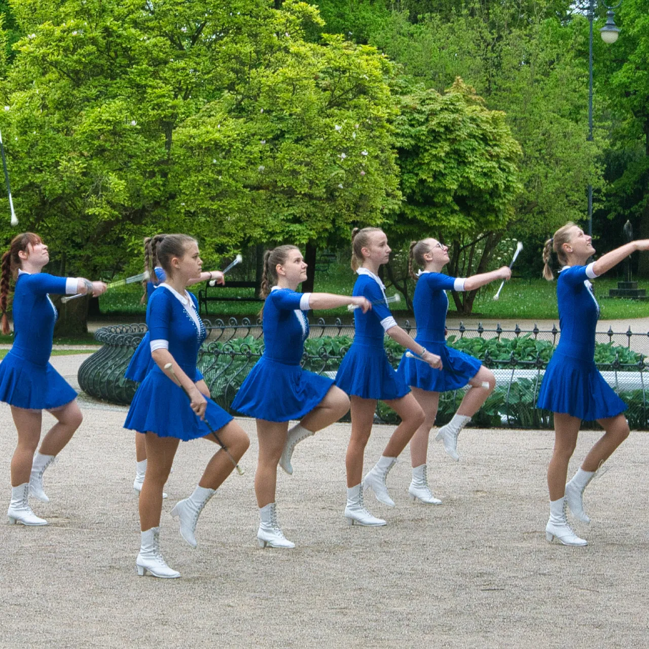Majorettes group