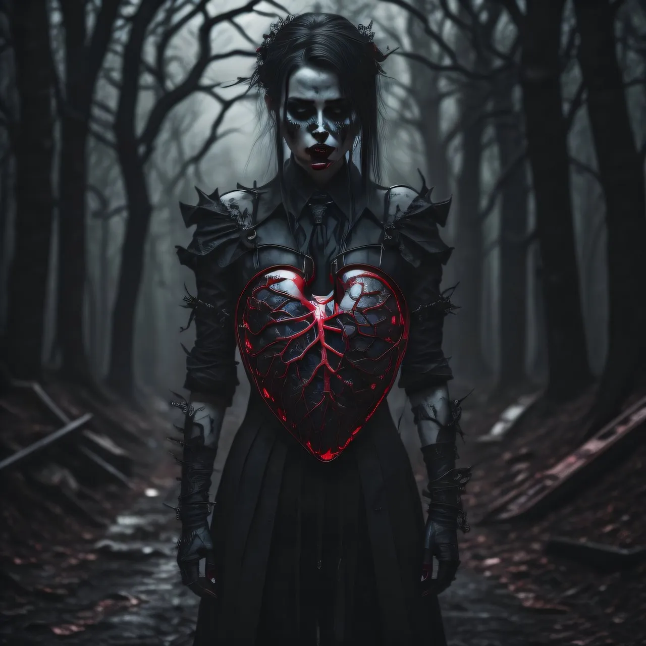 Digital Art- Gothic horror variations