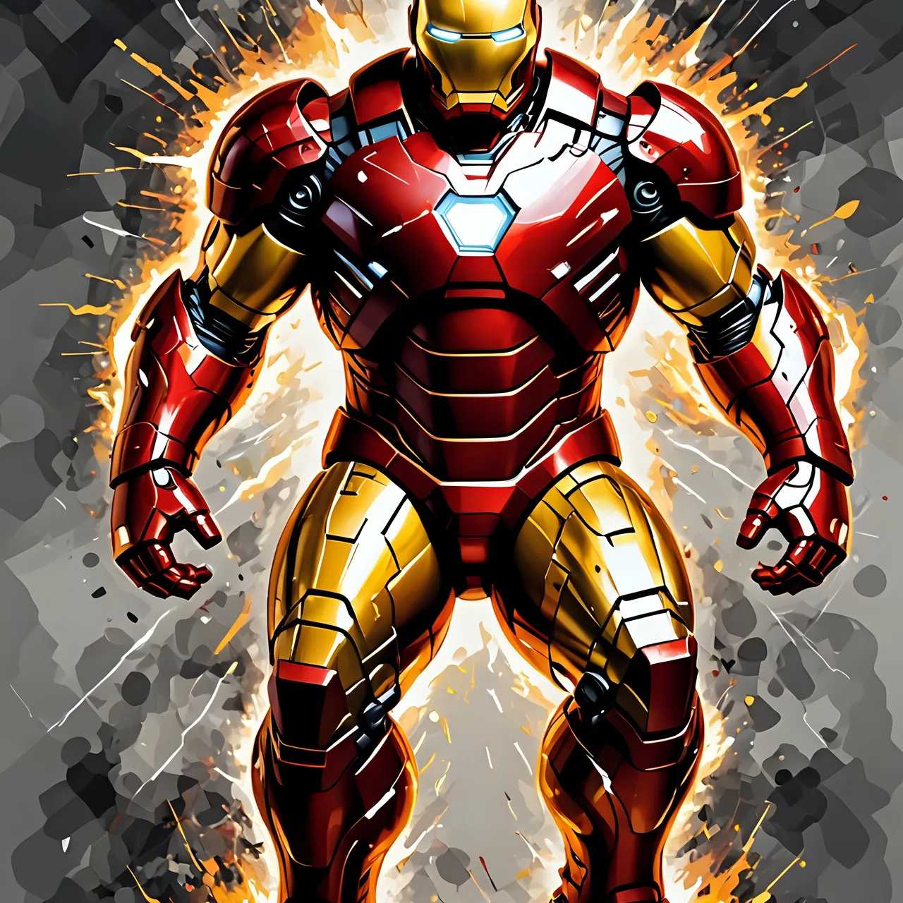 Super heroes Artificial Intelligence art