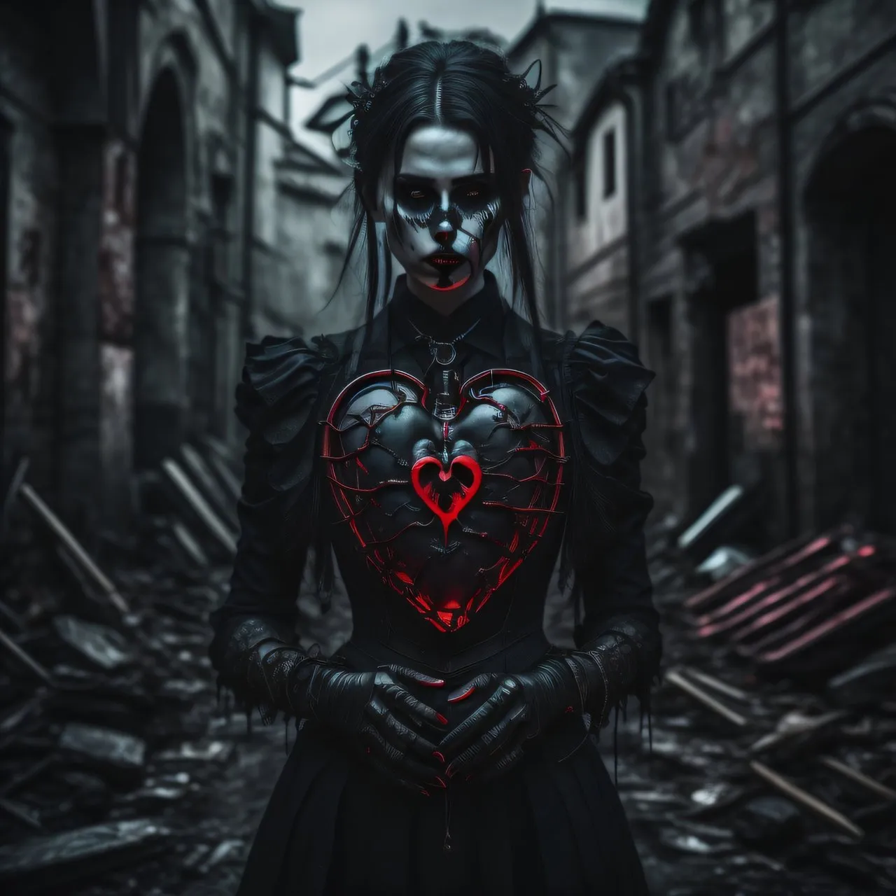 Digital Art- Gothic horror variations