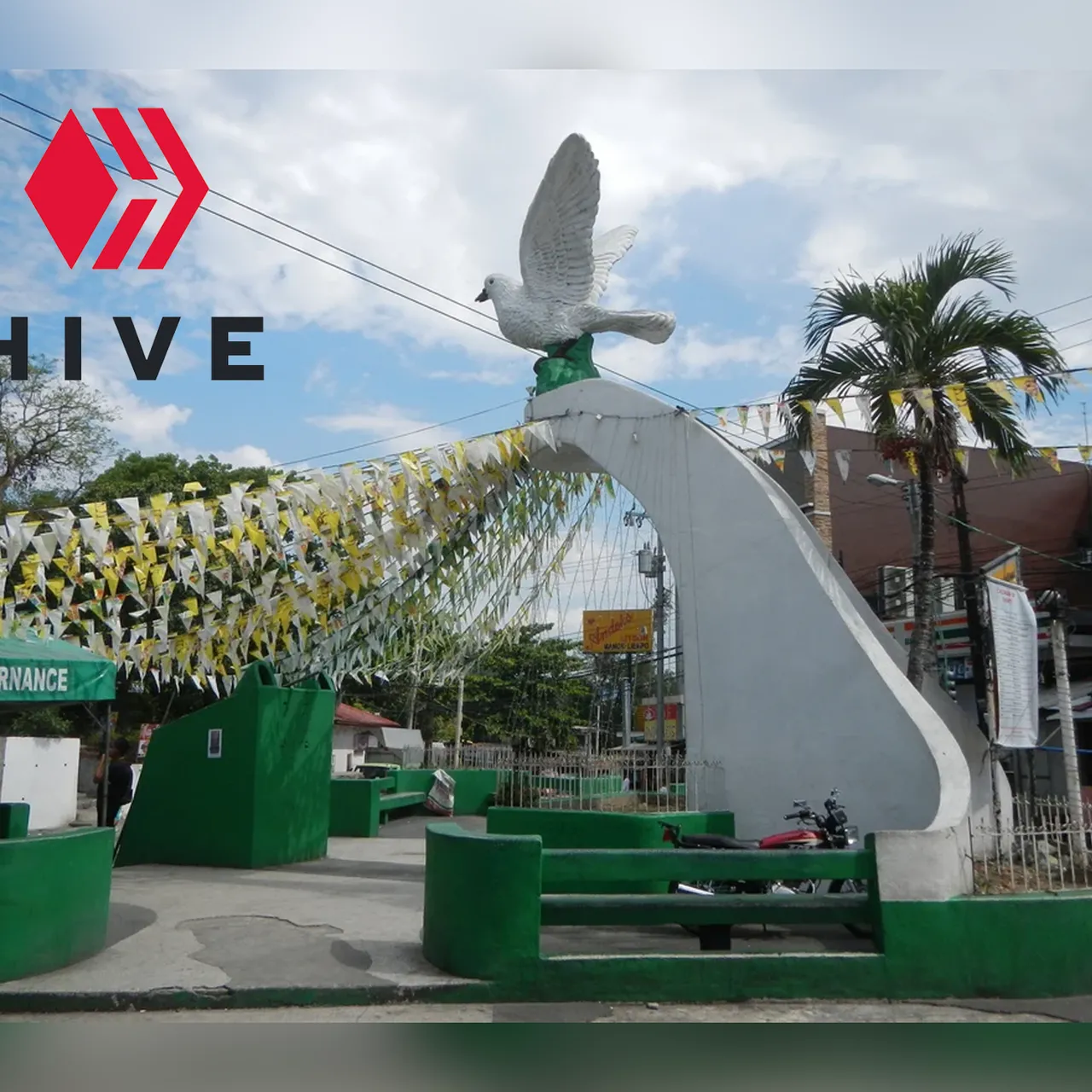 The WW2 Dove Monument In My Hometown.