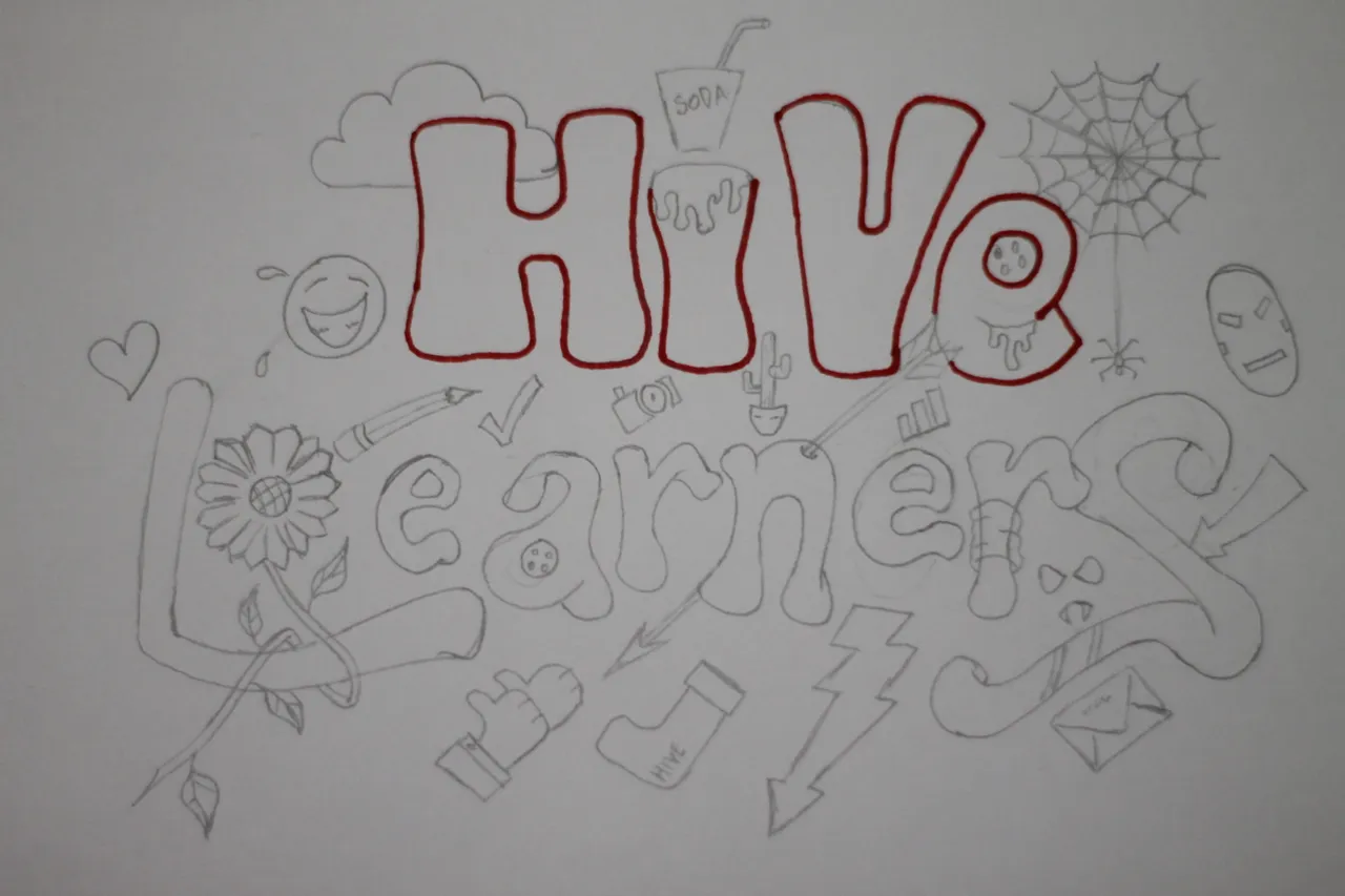 HIVE LEARNERS DOODLE TO CELEBRATE 1 YEAR OF HIVE LEARNERS COMMUNITY