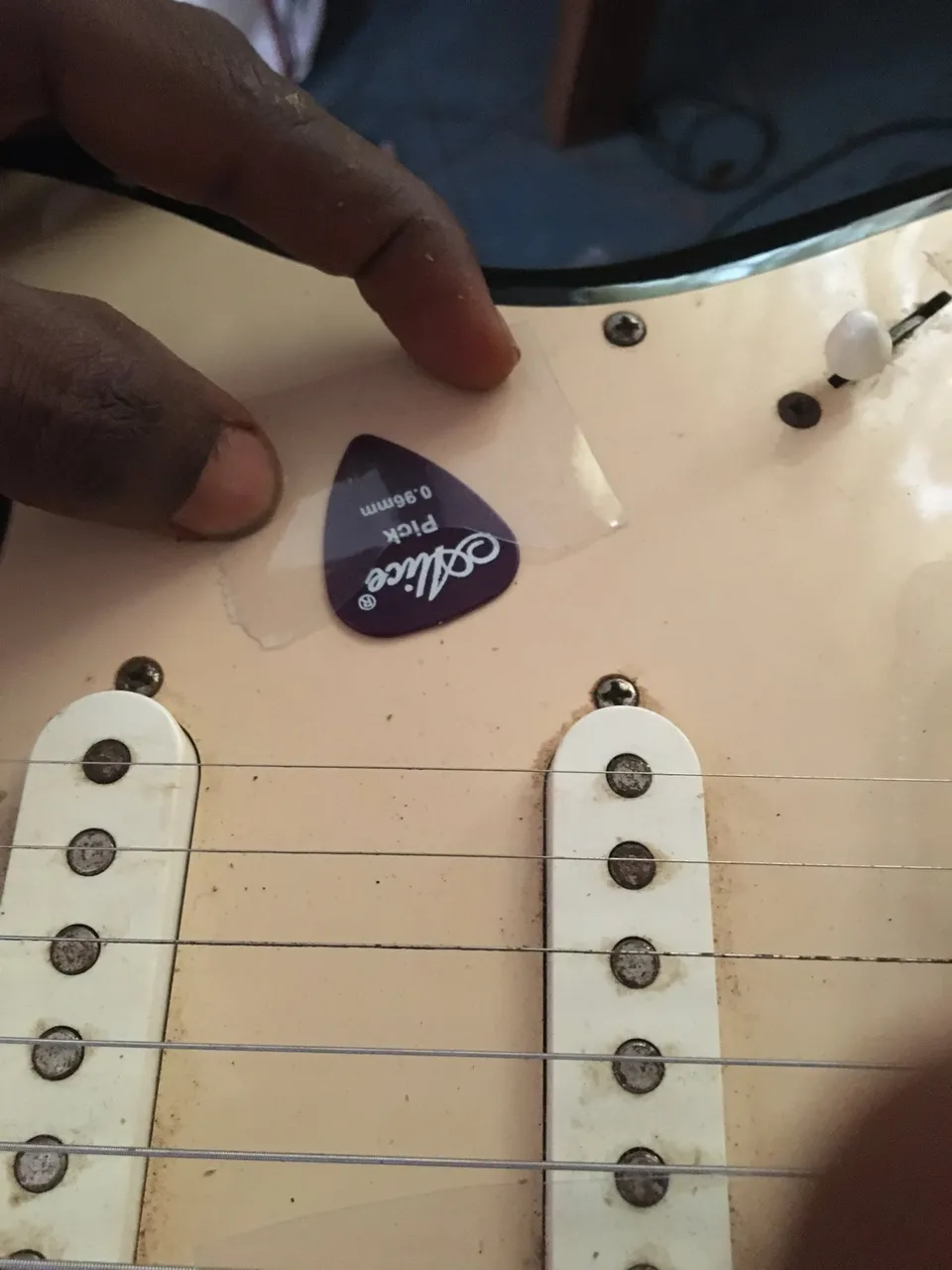 MY DIY GUITAR PLECTRUM HOLDER MAKING PROCESS. NO MORE MISSING PLECT...