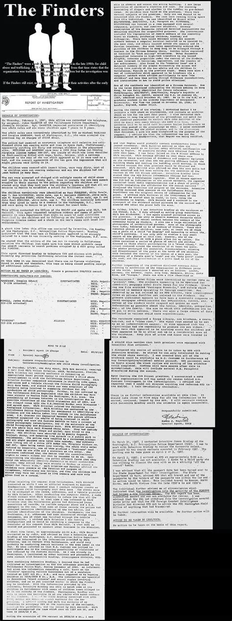 Finding what the Finders Hide