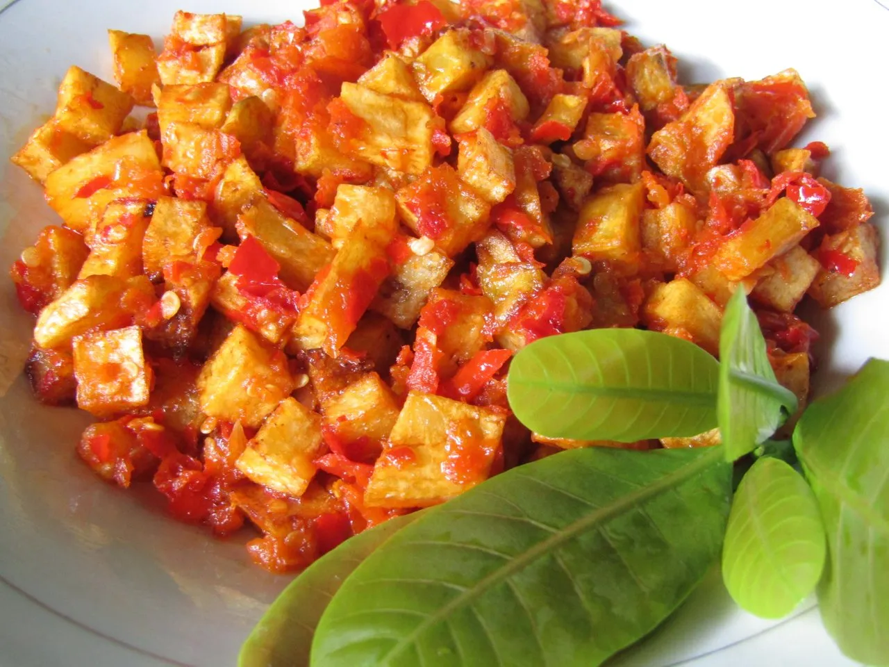 Dare To Try My Potato With Chilli Sauce (Kentang Balado)?