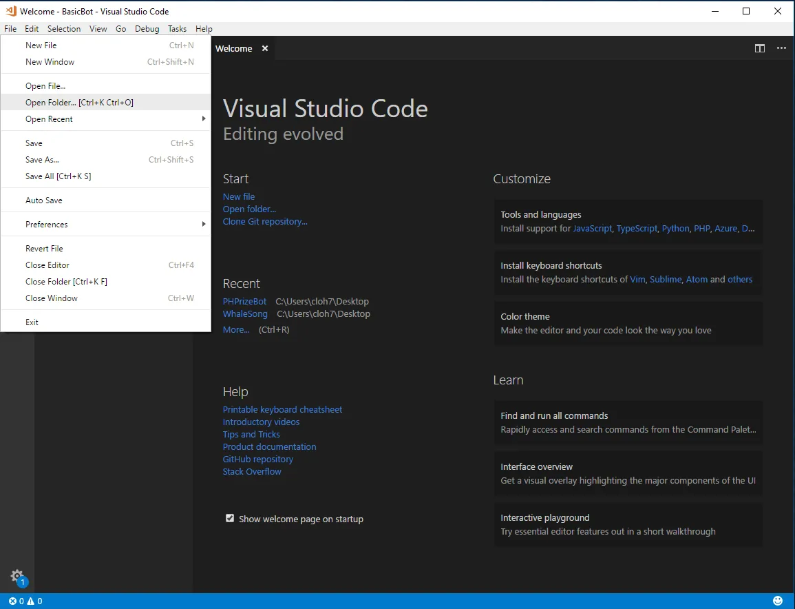 Guide to Building a Basic Bot for Discord - Episode 2 (Picking Rand...