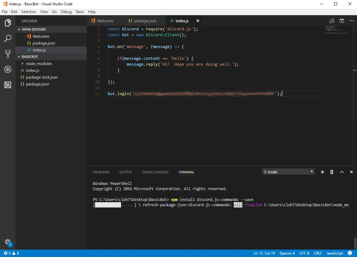 Guide to Building a Basic Bot for Discord - Episode 2 (Picking Rand...