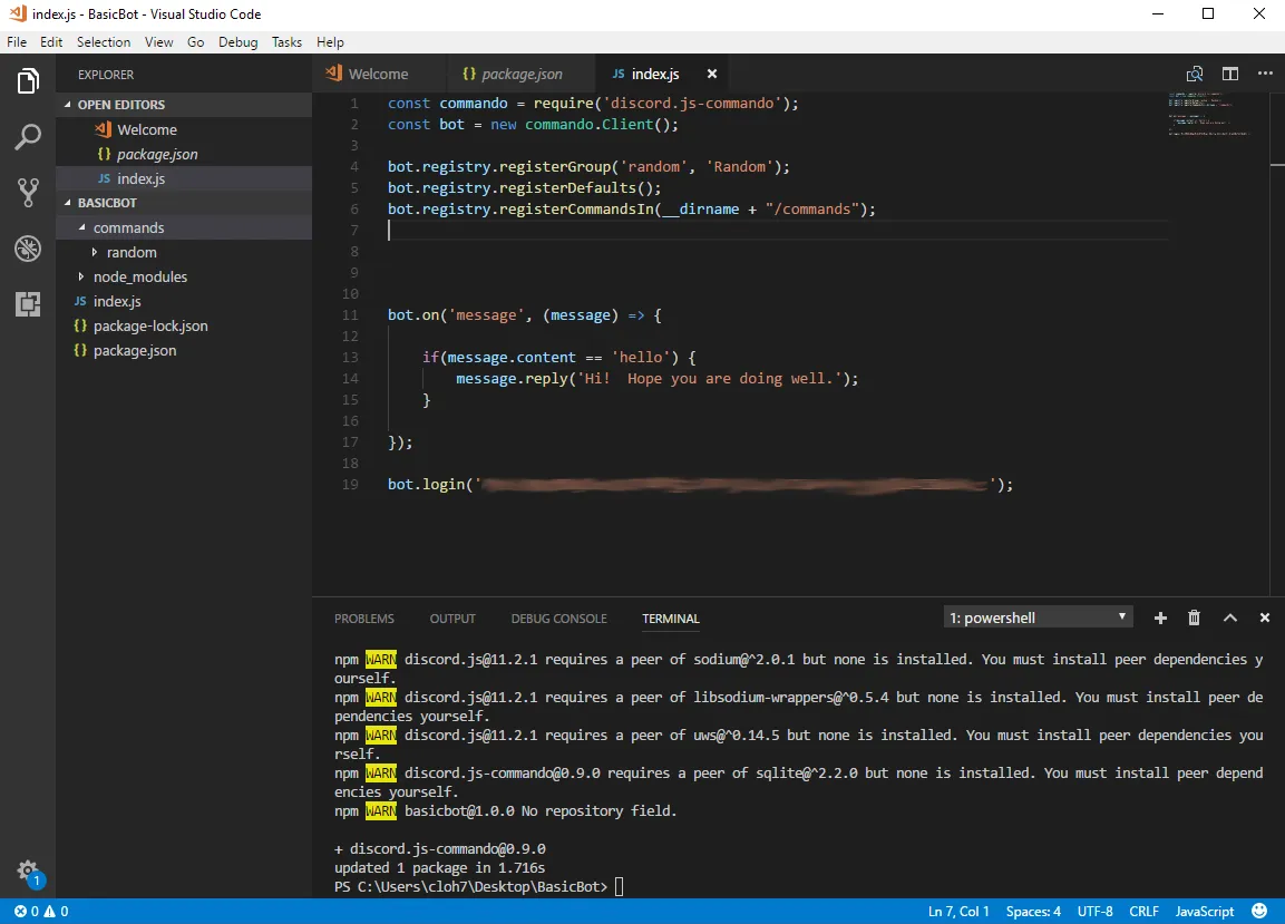 Guide to Building a Basic Bot for Discord - Episode 2 (Picking Rand...