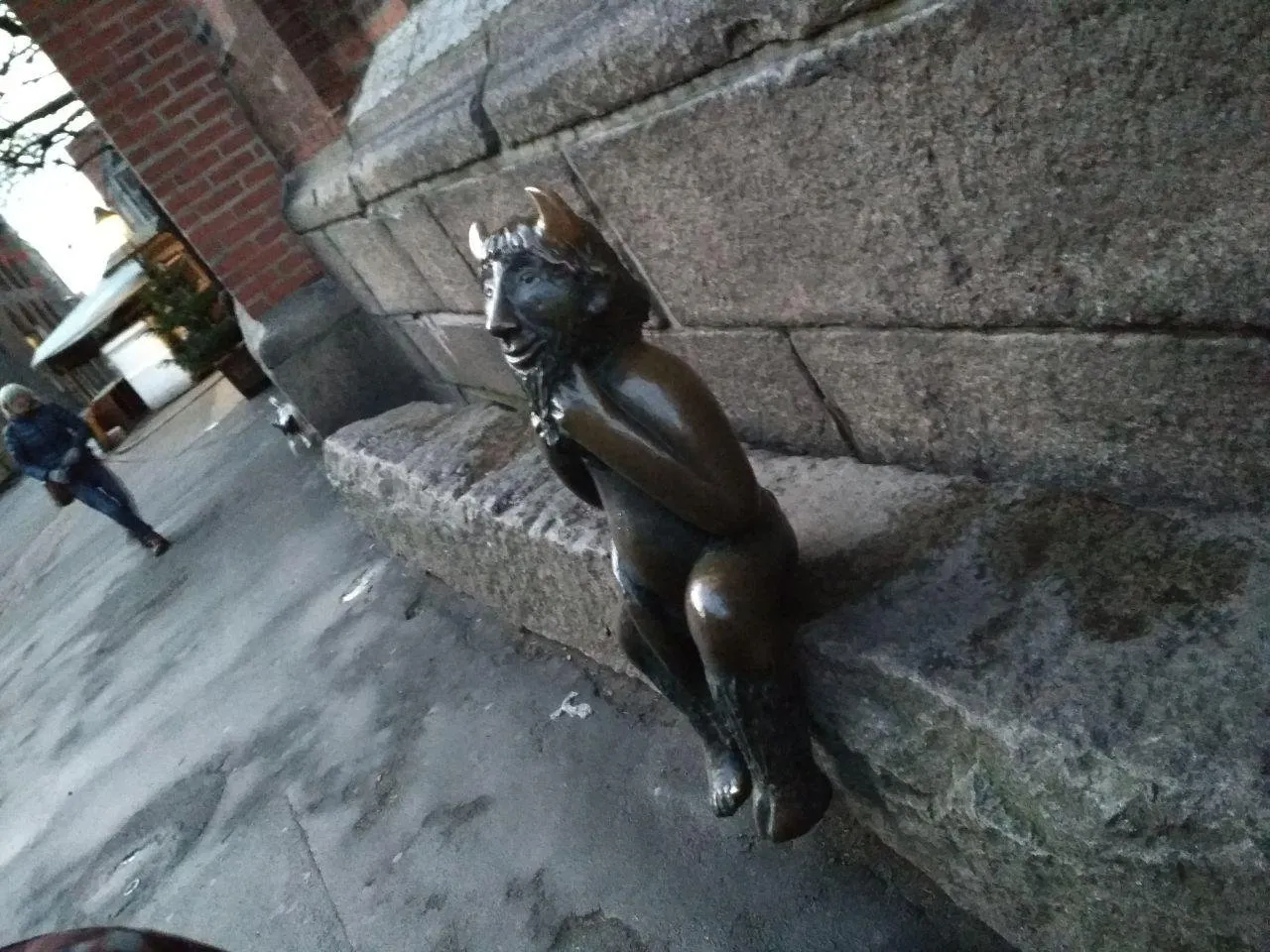 Story about devil`s figure on the devil`s stone / Історія про поста...