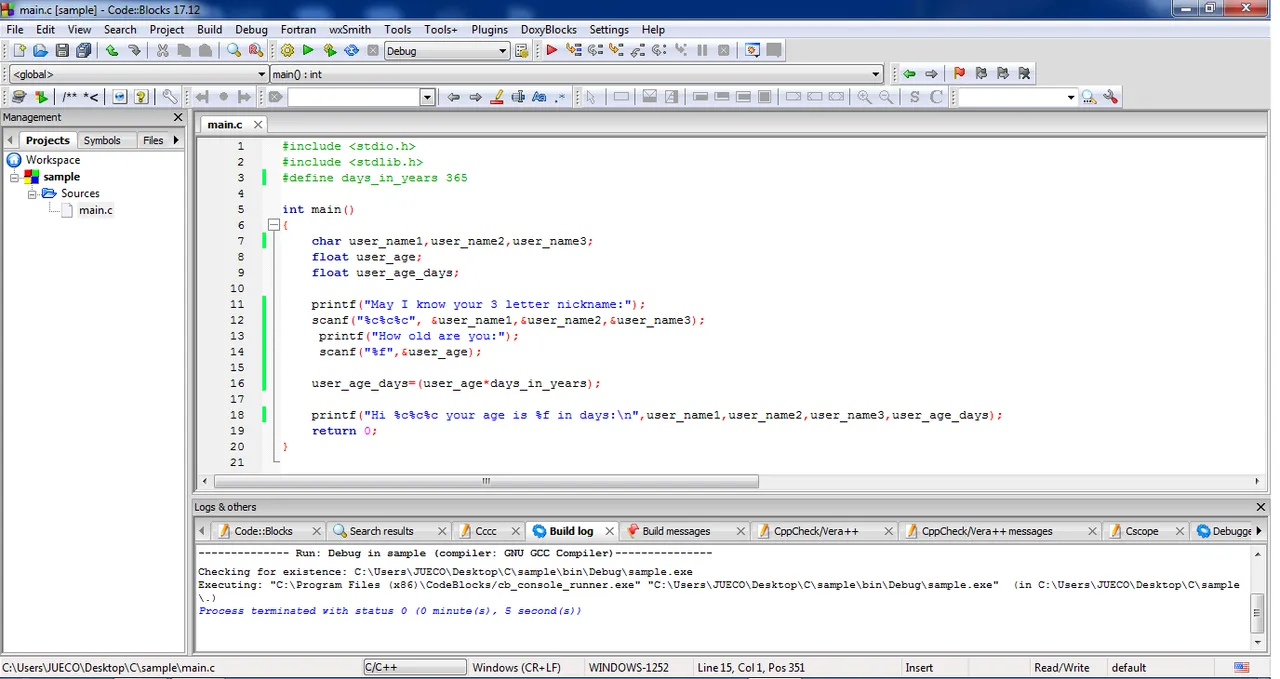 Code::Blocks for Beginners | Identifiers, Operators and I/O stateme...