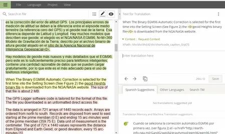 [Translation][Spanish] Basic Air Data Website (1151 words)