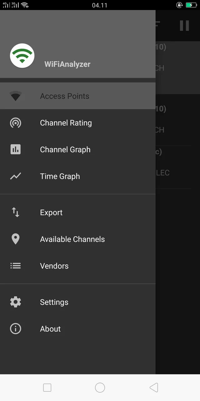 add features frequency axis scale and statistics actions feature in...