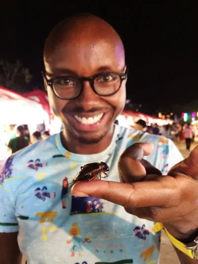 Eating beetles and bugs in Chiang Mai, Oh My!