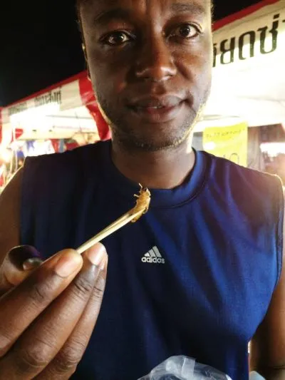Eating beetles and bugs in Chiang Mai, Oh My!