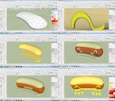 3D models for Voster Coaster - Hot Dog Stall