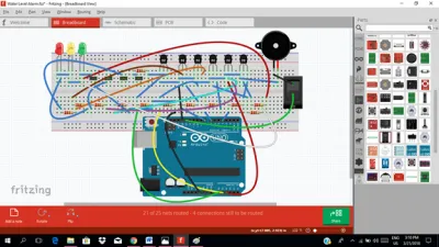 Electronic Project 41: Automatic Water Level Indicator & Alarm Syst...