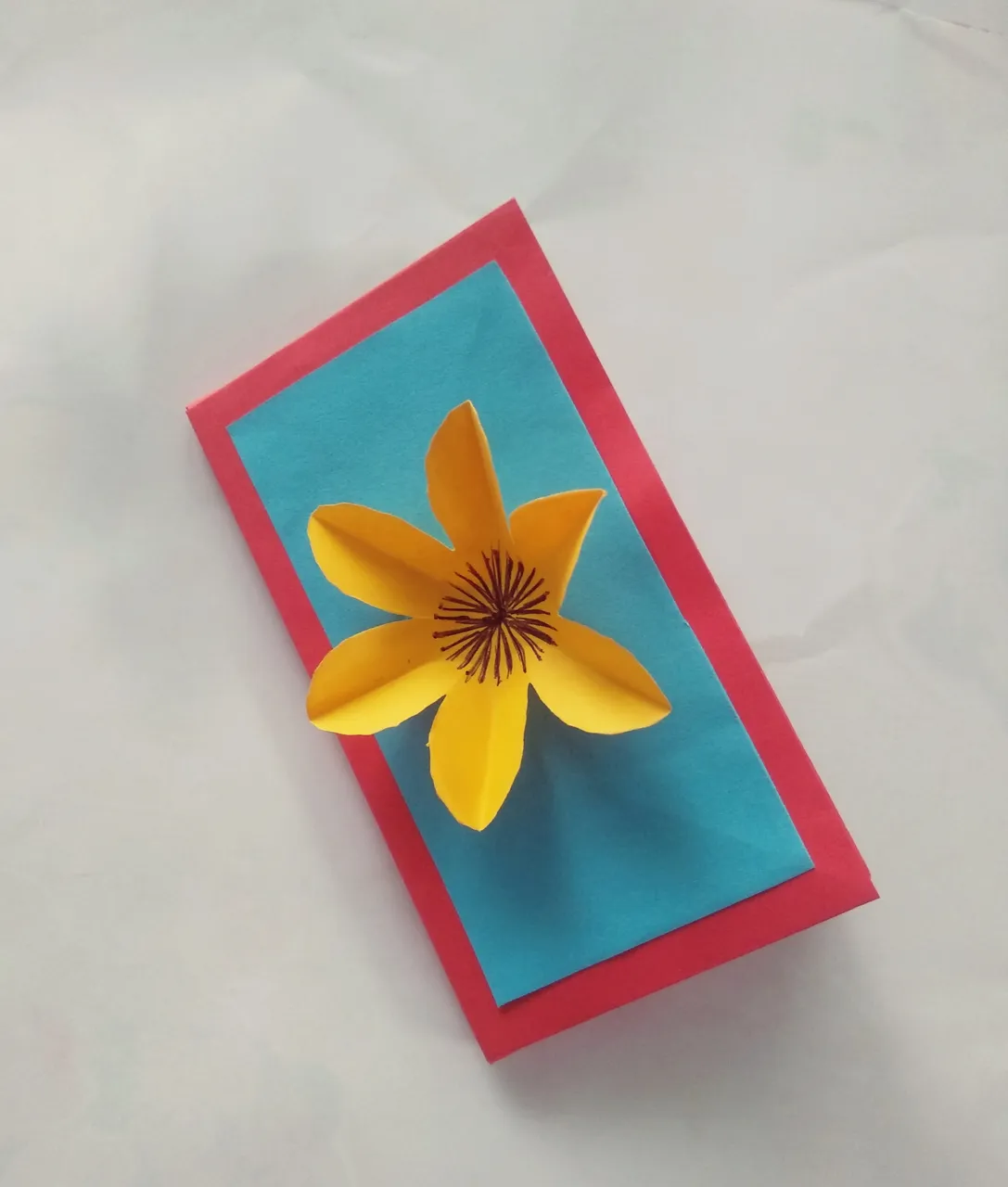 How to Make Origami Card Book