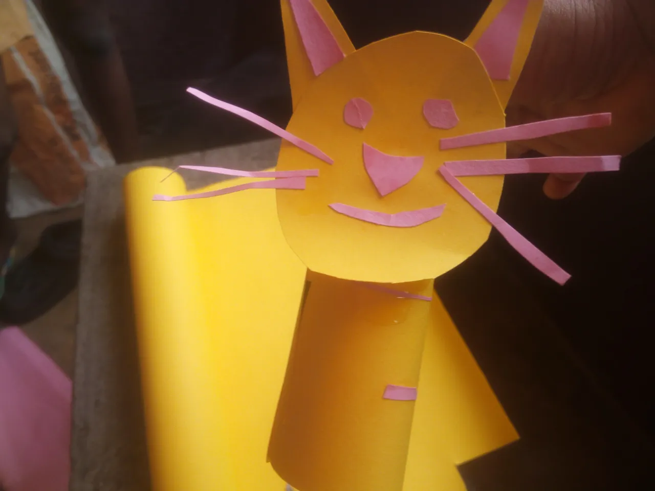 Diycontest/ A simple cat paperwork.