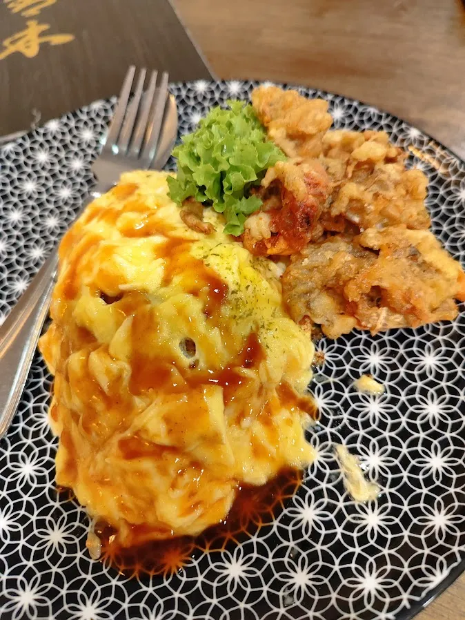 A meal at Aoki Japanese restaurant, Miri, Sarawak