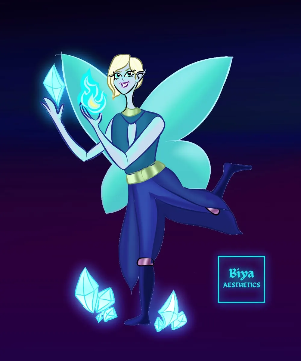 Splinterlands art contest #295 (Ice Pixie)